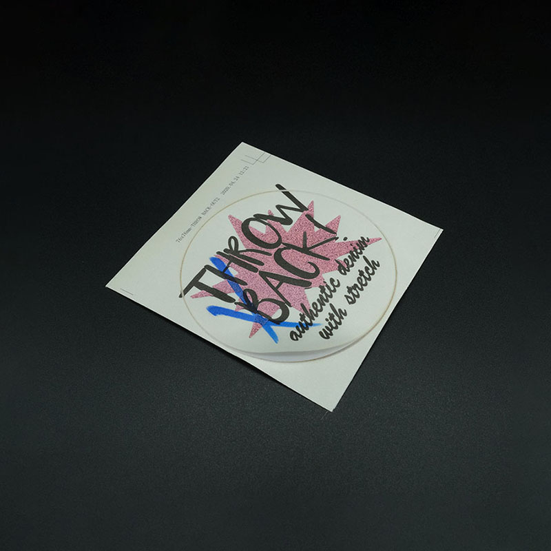 High Quality Custom Self Adhesive Circle Laminated Paper Sticker ...